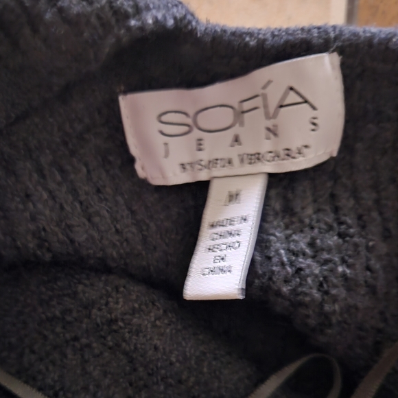 sofia by sofia vergara | Sweaters | Sofia Jeans By Sofia Vergara Cutout Turtleneck Sweater Size ...